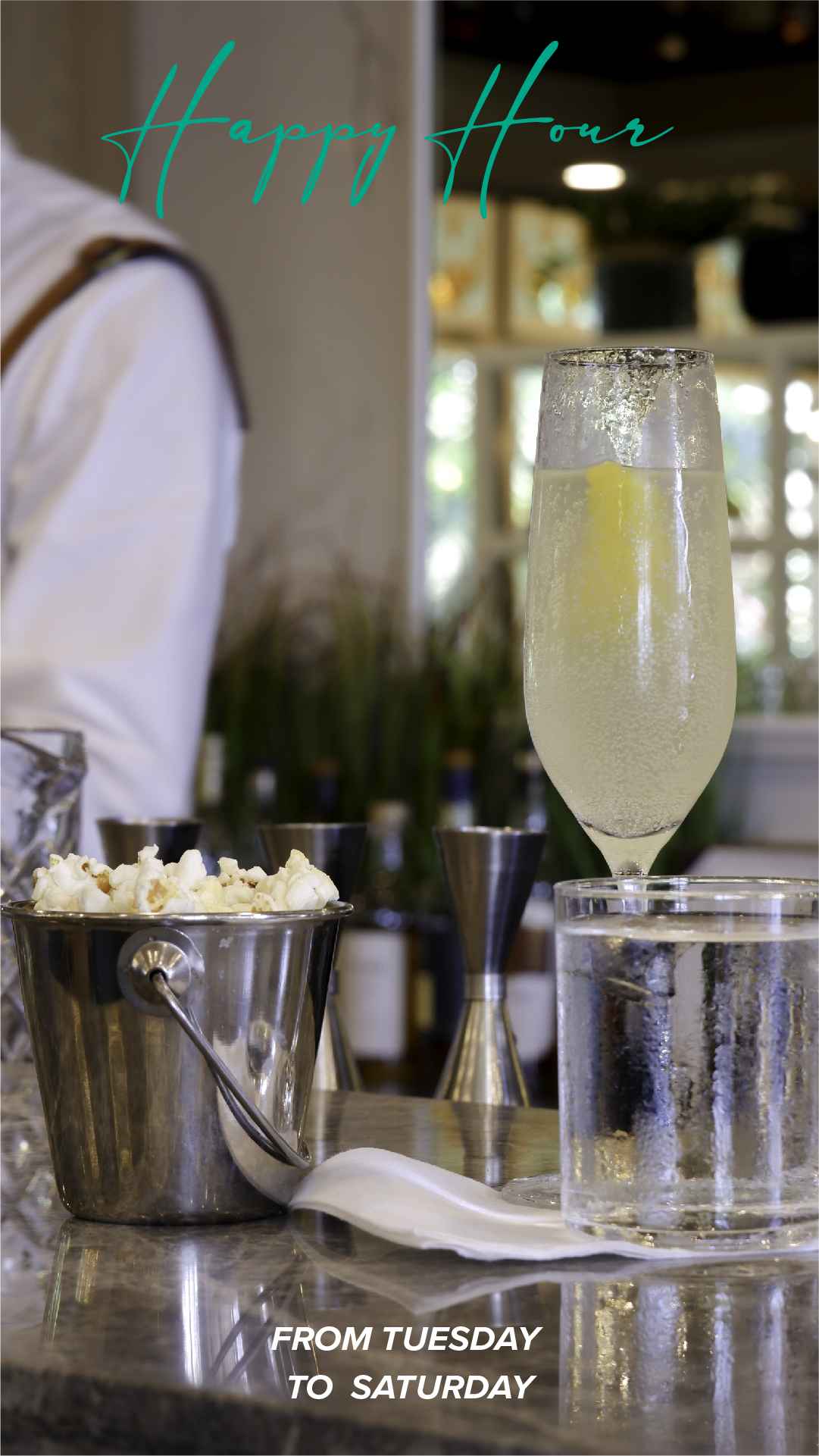 Happy Hour at Aria - Aria | Cayman Good Taste